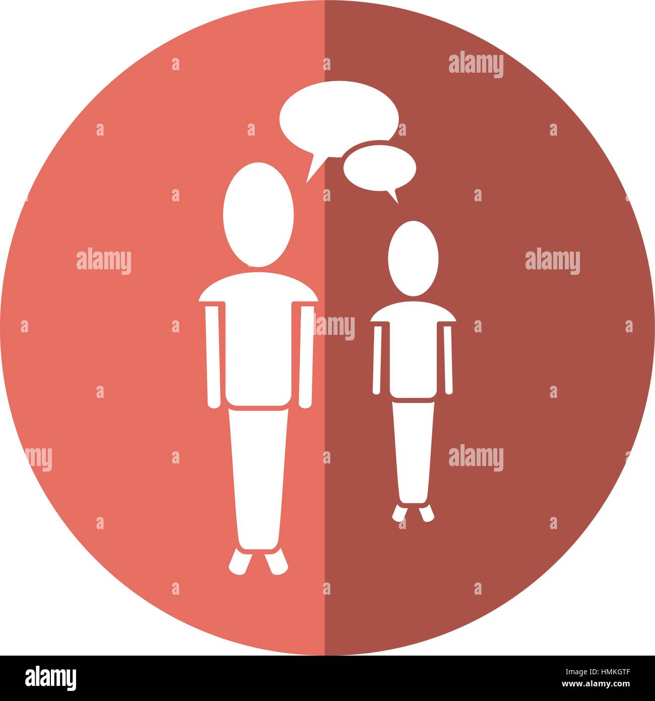 persons bubble speech talking chatting shadow Stock Vector Image & Art ...