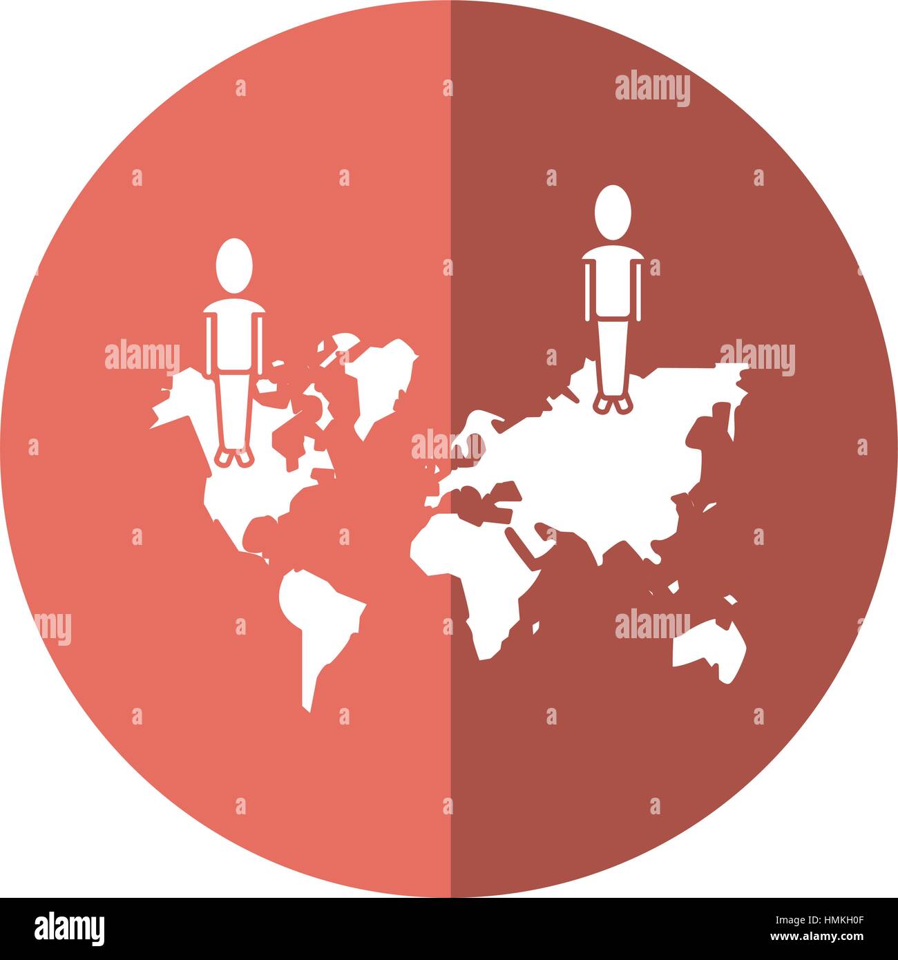 community world social media network shadow Stock Vector Image & Art ...