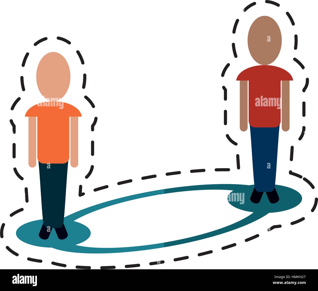 people connecting social media-dotted line Stock Vector Image & Art - Alamy