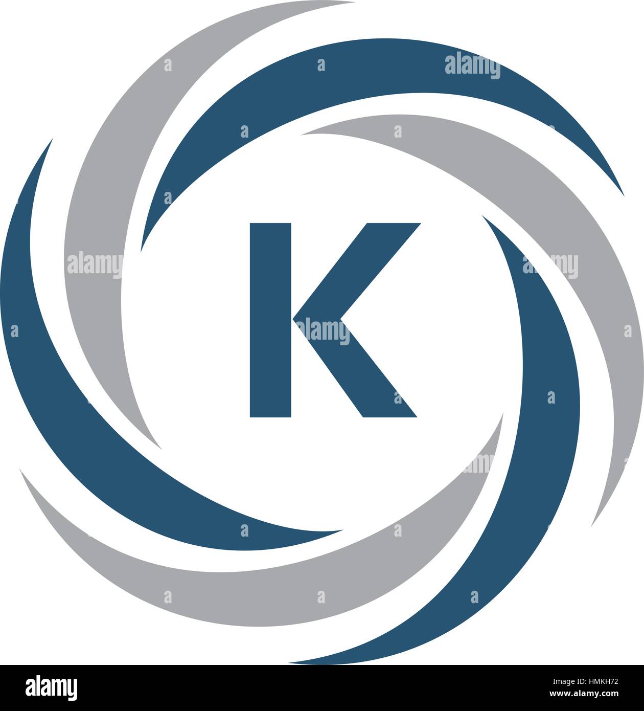 Motion Solution Initial K Stock Vector Image & Art - Alamy