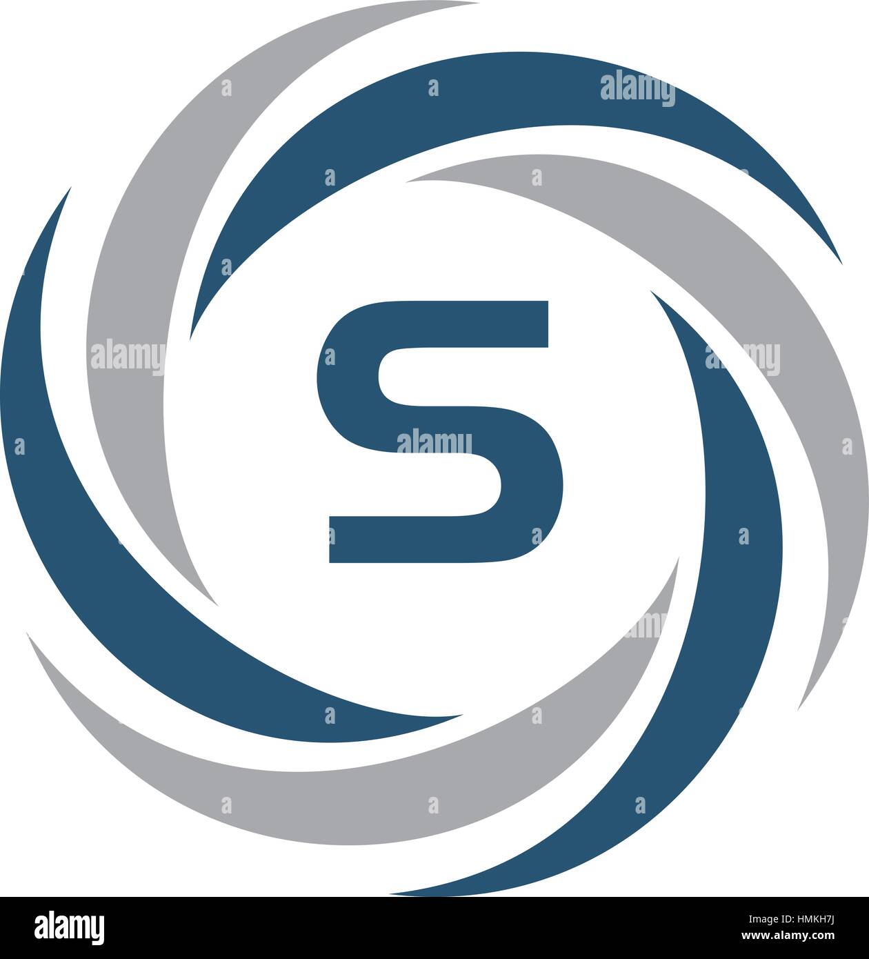 Motion Solution Initial S Stock Vector Image & Art - Alamy
