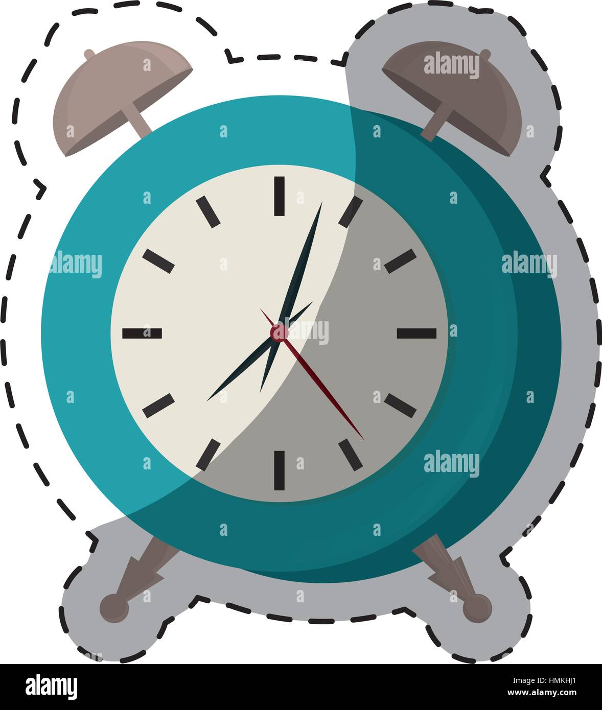 blue alarms clock icon image design, vector illustration Stock Vector ...