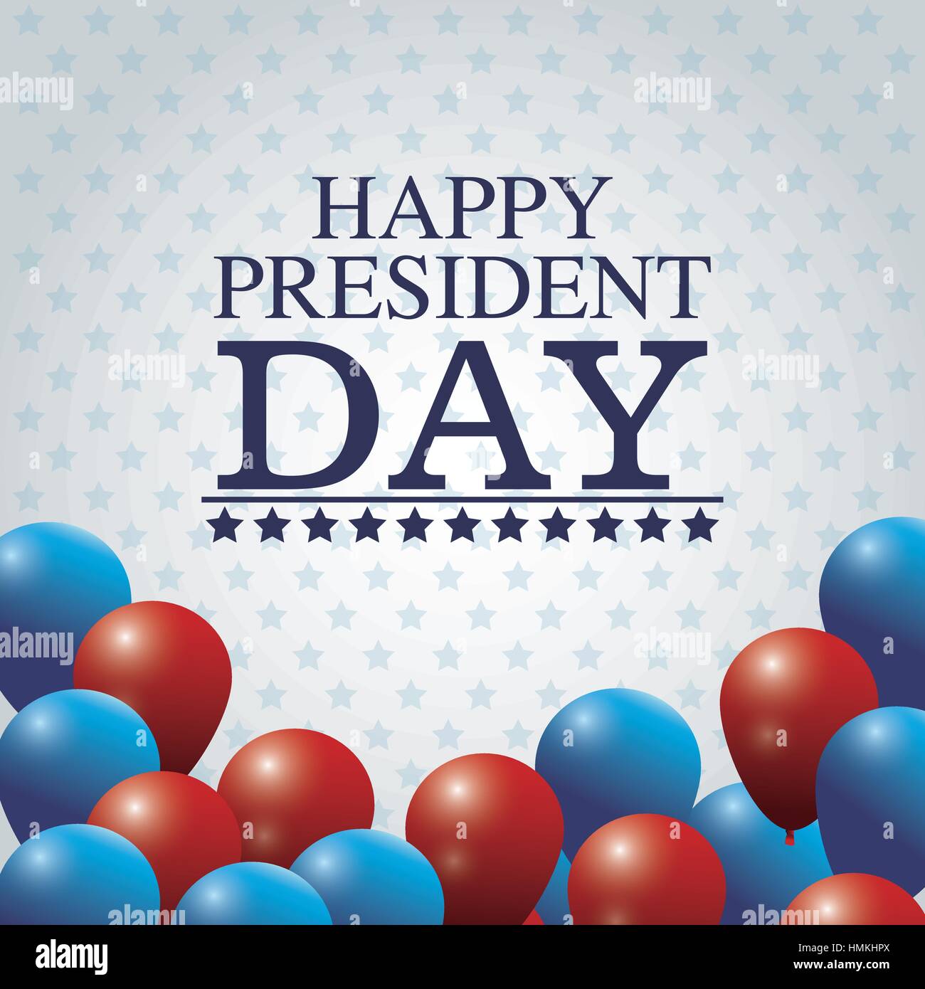 happy president day card colored balloons Stock Vector Image & Art - Alamy