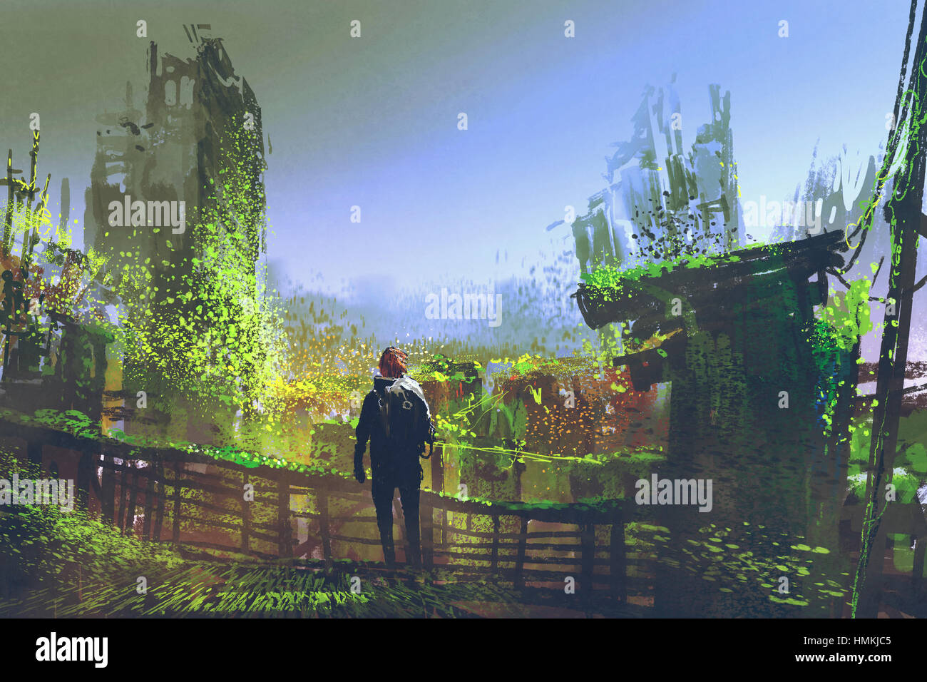 Overgrown building hi-res stock photography and images - Alamy