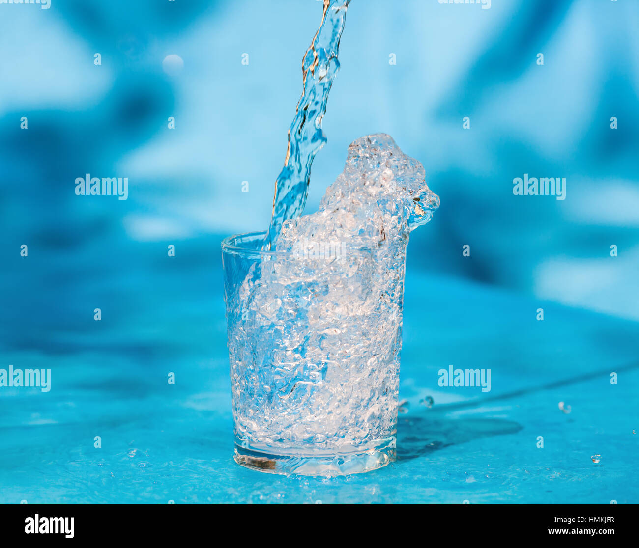 Liquid stream glass hi-res stock photography and images - Alamy