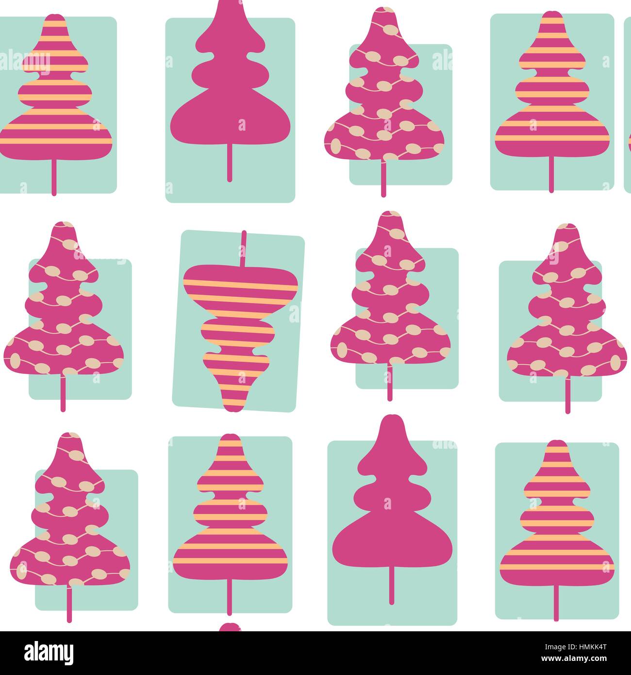 Wallpaper forest repeat pattern Cut Out Stock Images & Pictures - Alamy