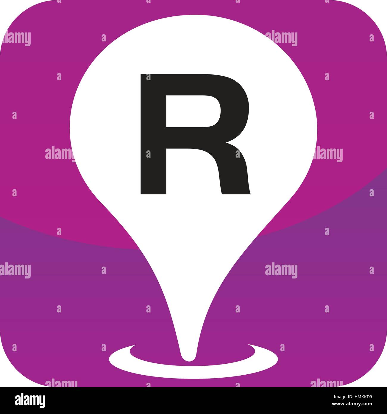 R view Stock Vector Images - Alamy