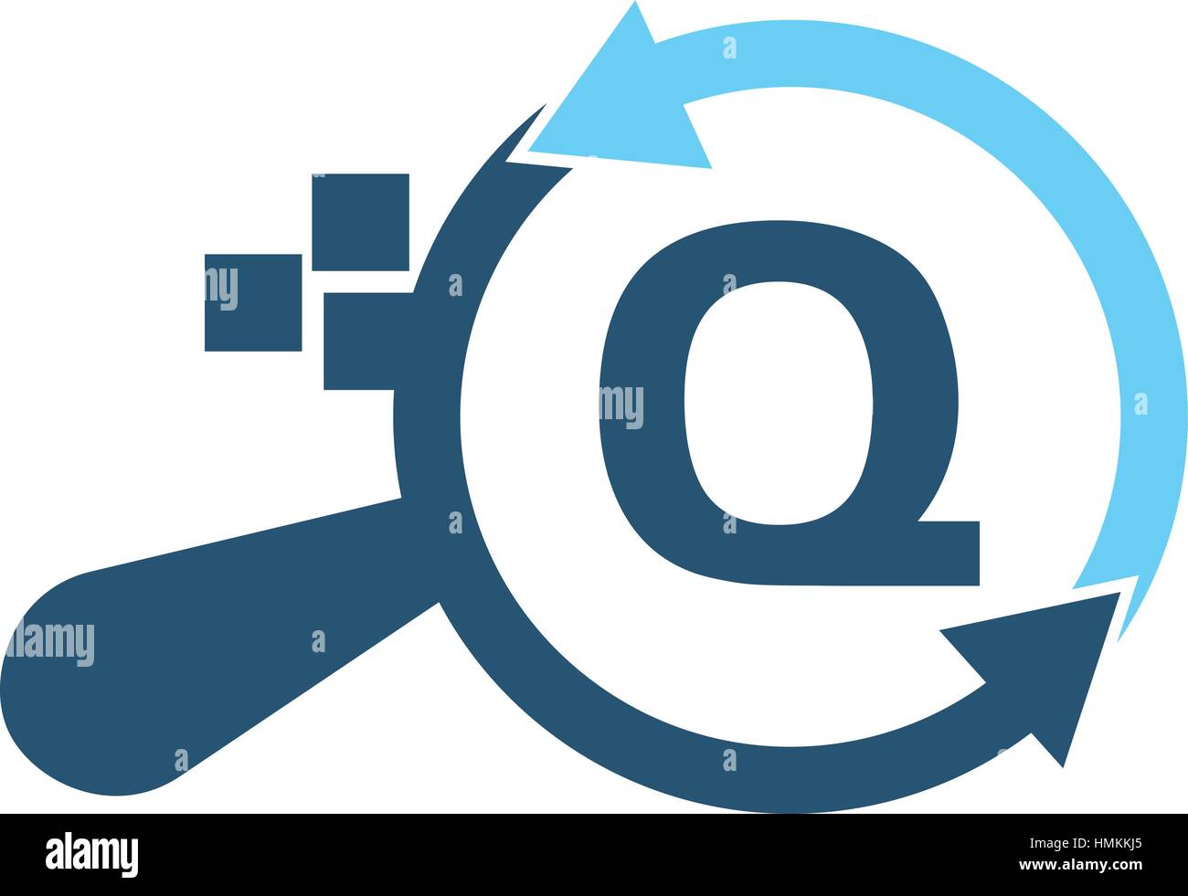 Solutions Apps Searching Initial Q Stock Vector Image & Art - Alamy