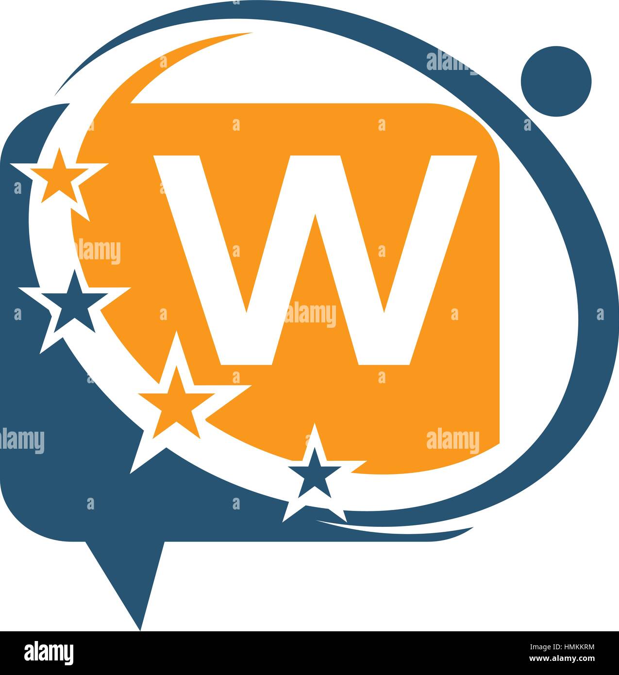 Sharing Sharing Solutions Initial W Stock Vector Image & Art - Alamy