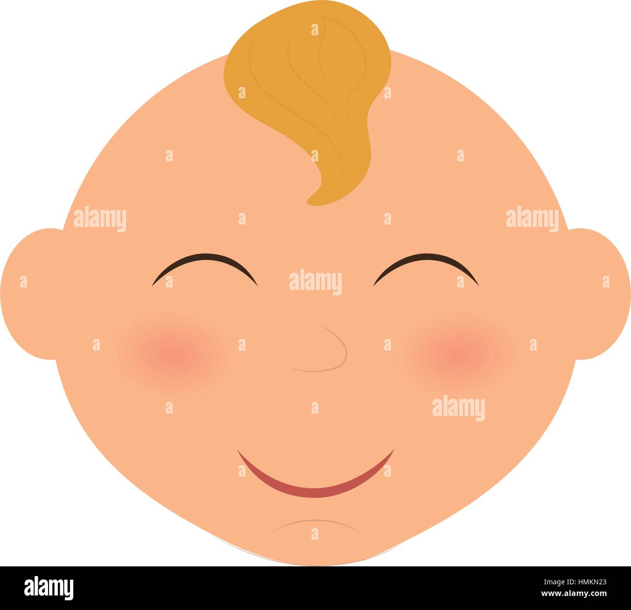 little baby cartoon icon vector illustration graphic design Stock ...