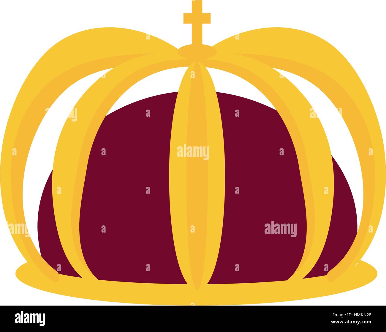 Crown royal symbol icon vector illustration graphic design Stock Vector ...