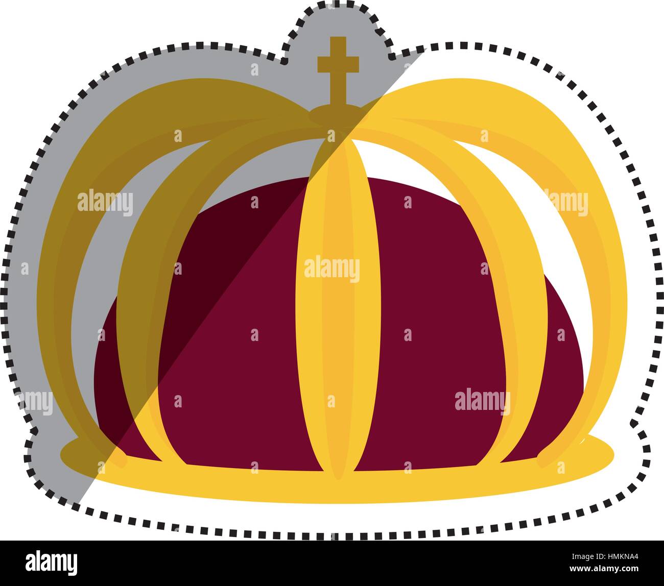 Crown royal symbol icon vector illustration graphic design Stock Vector ...