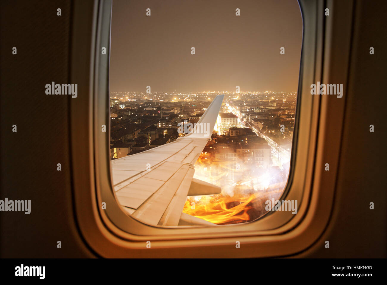 Aircraft engine on fire hi-res stock photography and images - Alamy