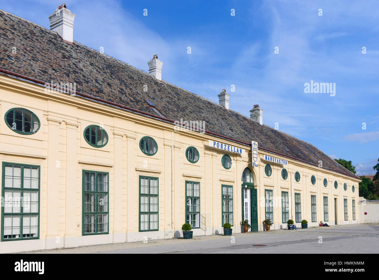 Wien, Vienna: Augarten; porcelain manufacture, 02., Wien, Austria Stock ...