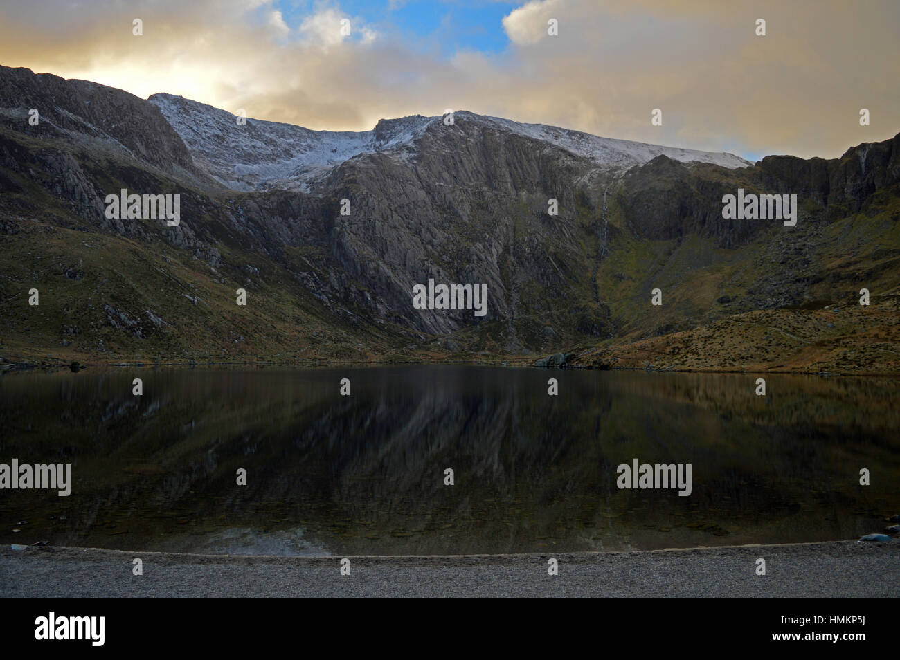 Cwm Idwal Ogwen Valley Stock Photo - Alamy