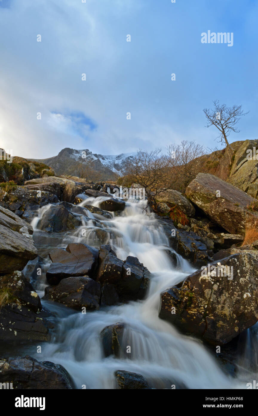 Cwm Idwall Ogwen Valley Stock Photo - Alamy