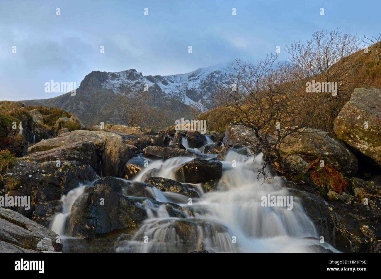 Cwm Idwall Ogwen Valley Stock Photo - Alamy
