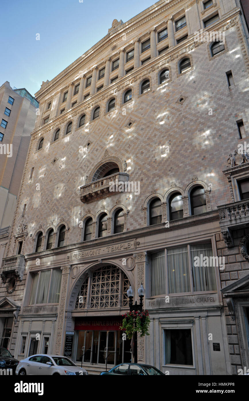Tremont street hi-res stock photography and images - Alamy