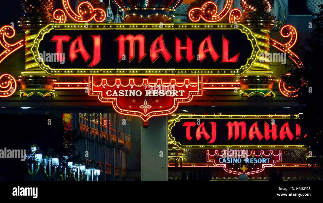 Taj Mahal Atlantic City Stock Photo - Alamy