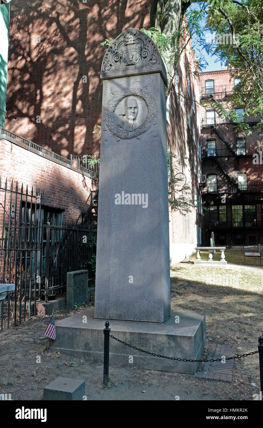 John hancock grave hi-res stock photography and images - Alamy