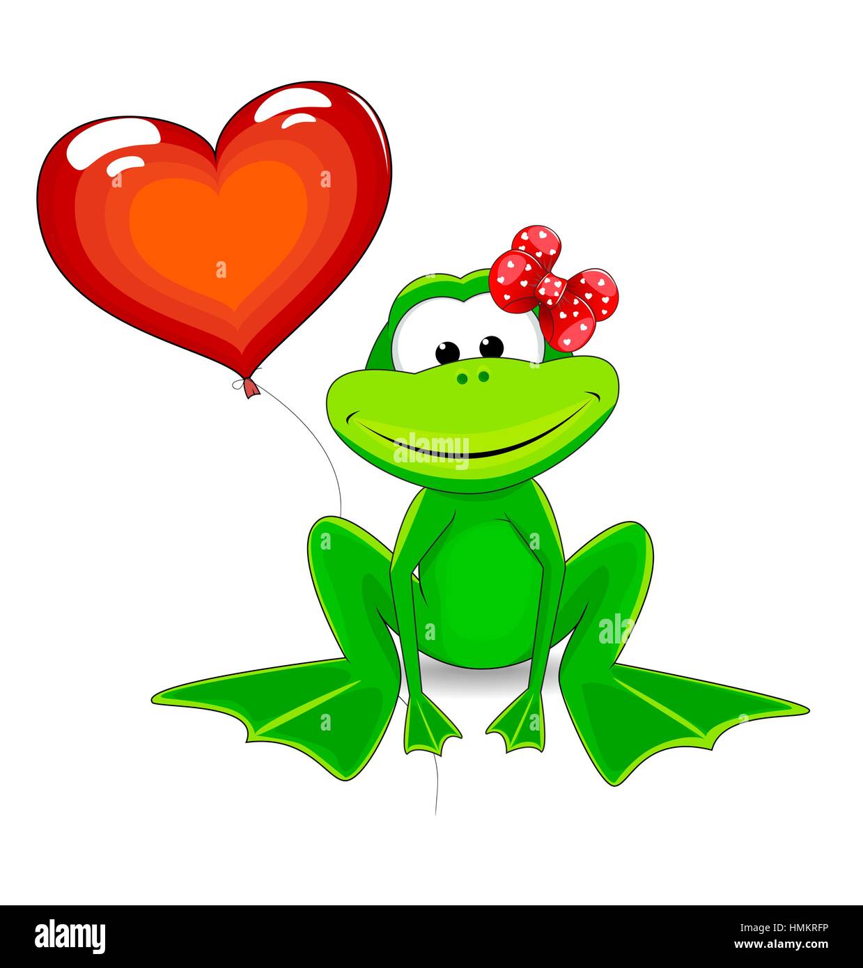 Frog balloon Stock Vector Images - Alamy