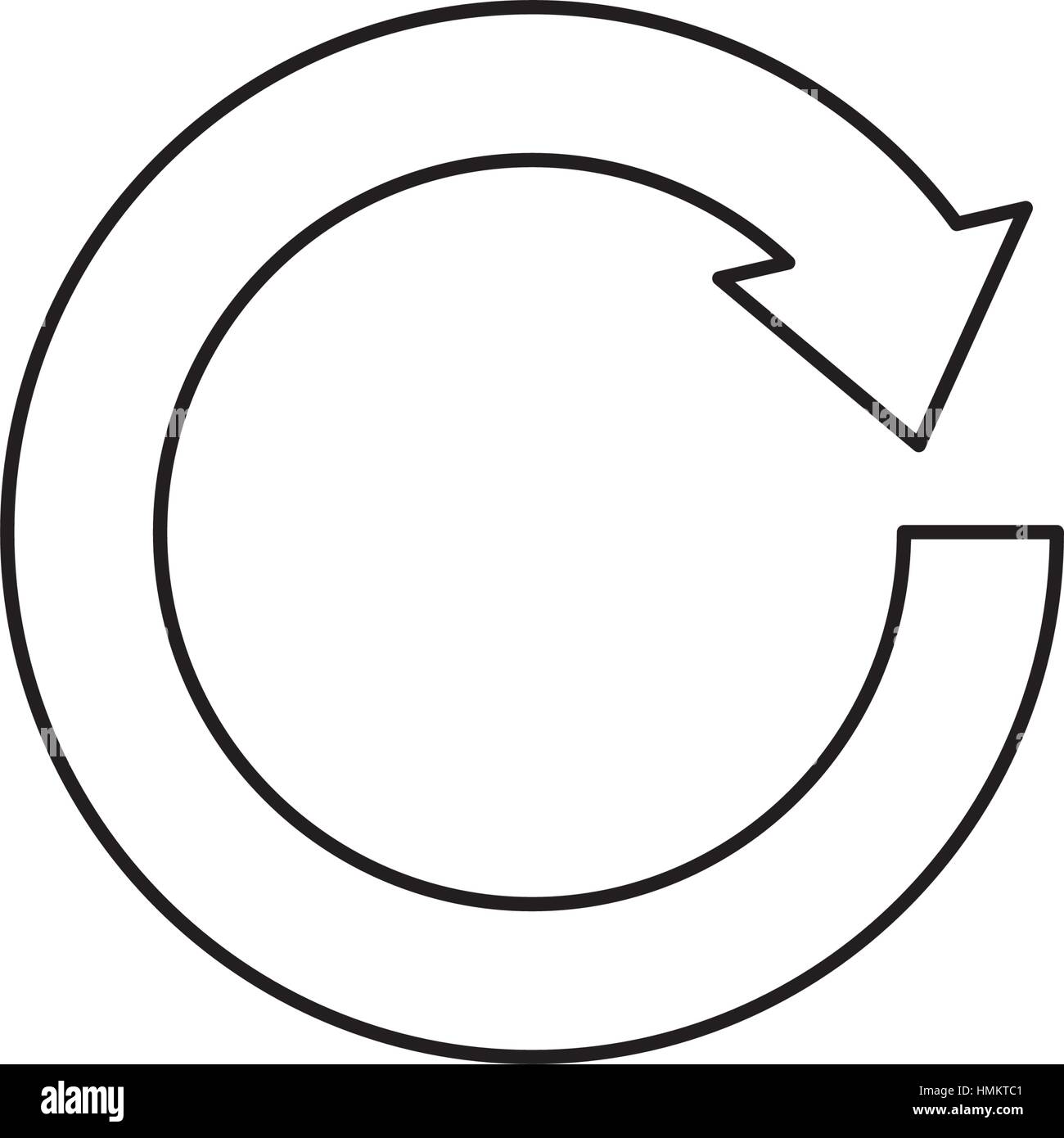 Arrows Round Cycle Icon Vector High Resolution Stock Photography and ...