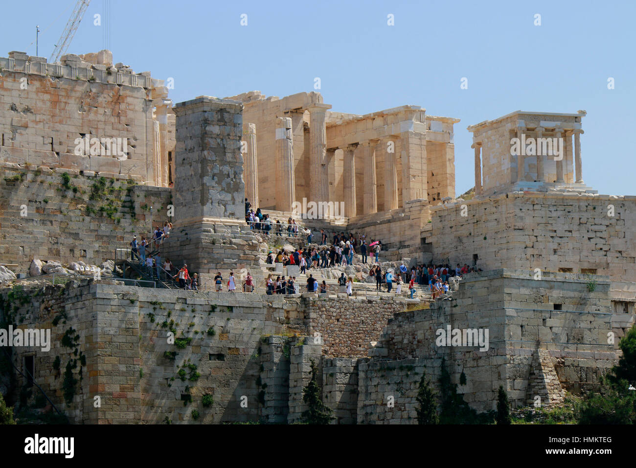 Tempel der Athena Nike/ Niketempel, Akropolis, Athen, Griechenland ...