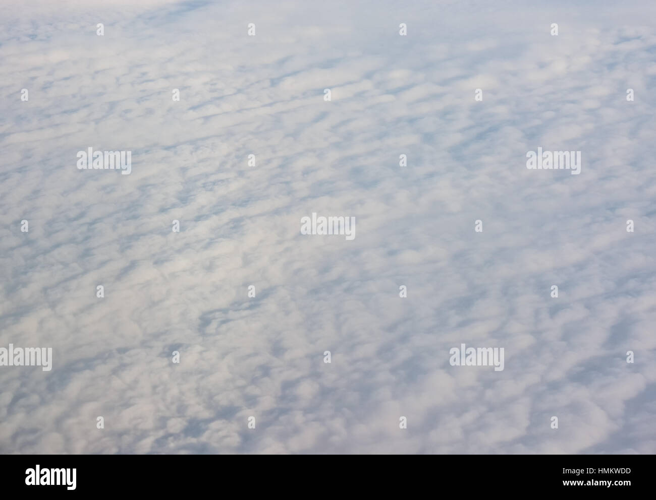 Aerial view of a sea of clouds Stock Photo - Alamy