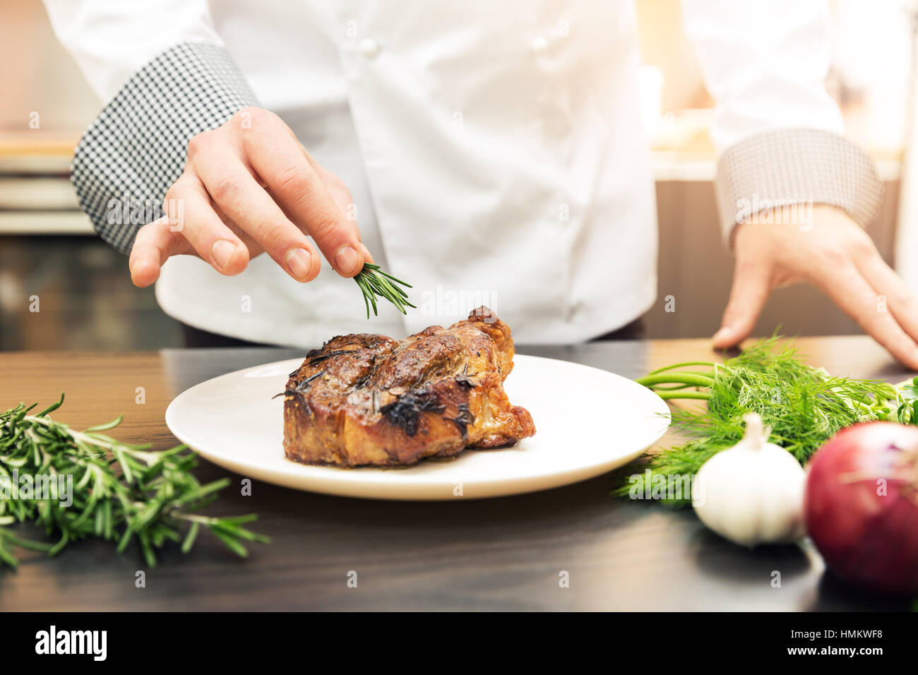 Roasted bbq food meat hi-res stock photography and images - Alamy