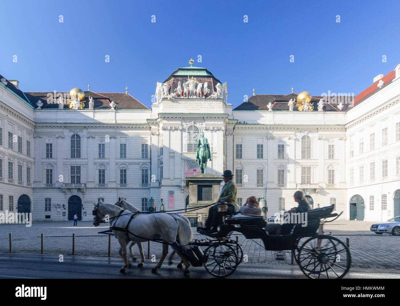 Equestrian statue joseph ii josefsplatz hi-res stock photography and ...