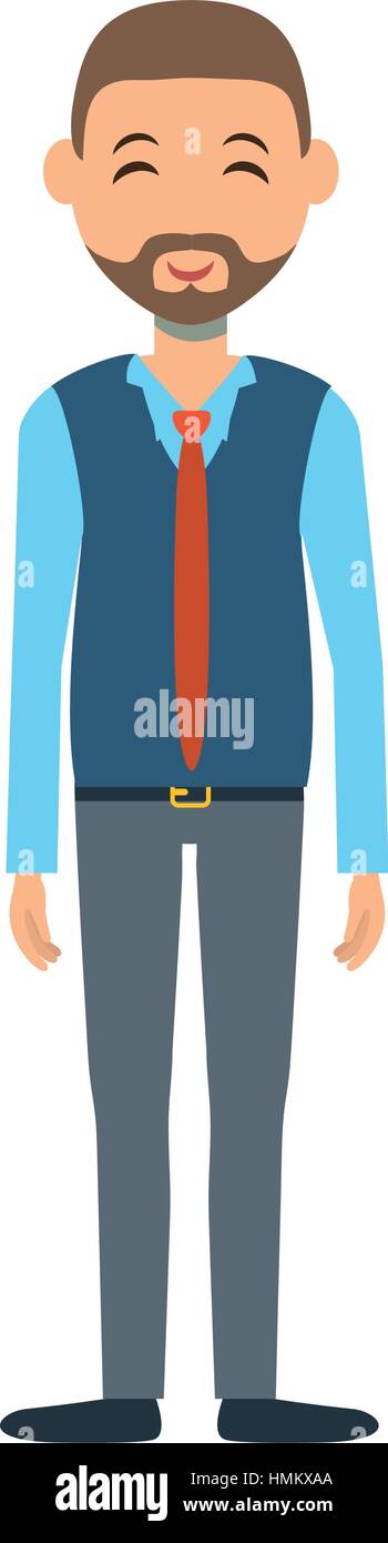 Man cartoon isolated icon vector illustration graphic design Stock ...