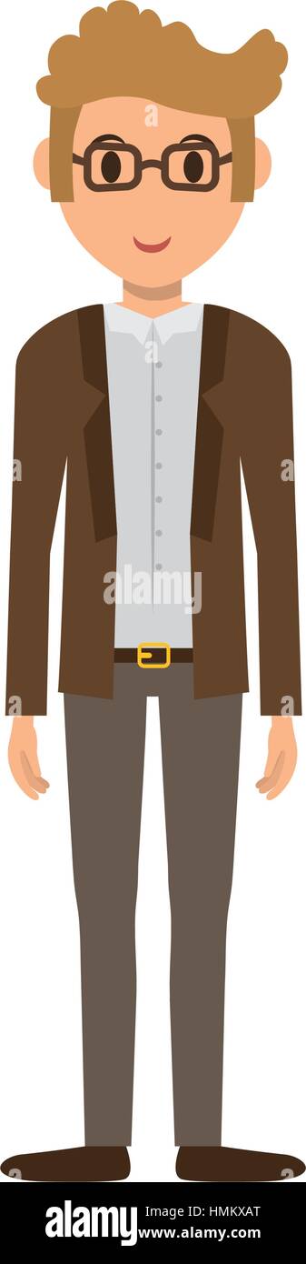 Man cartoon isolated icon vector illustration graphic design Stock ...