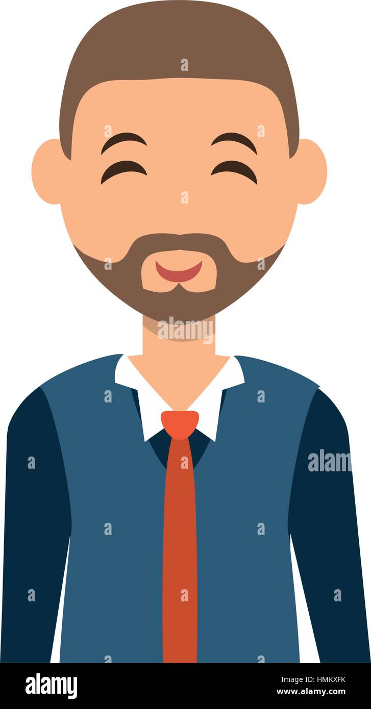 Man cartoon isolated icon vector illustration graphic design Stock ...