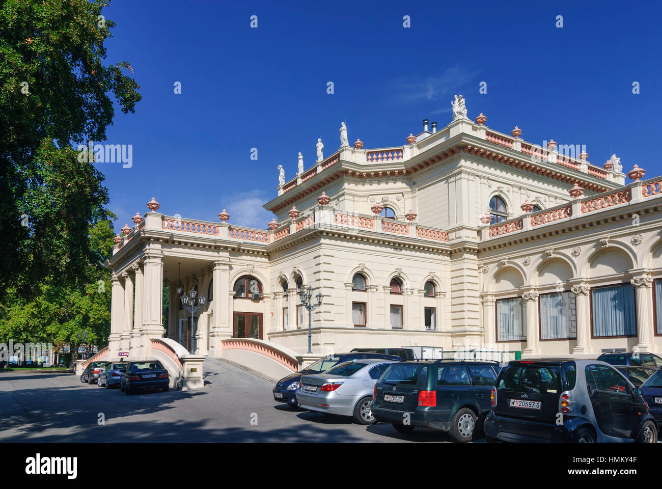 Wien, Vienna: Kursalon in the city park, 01. Old Town, Wien, Austria Stock Photo - Alamy