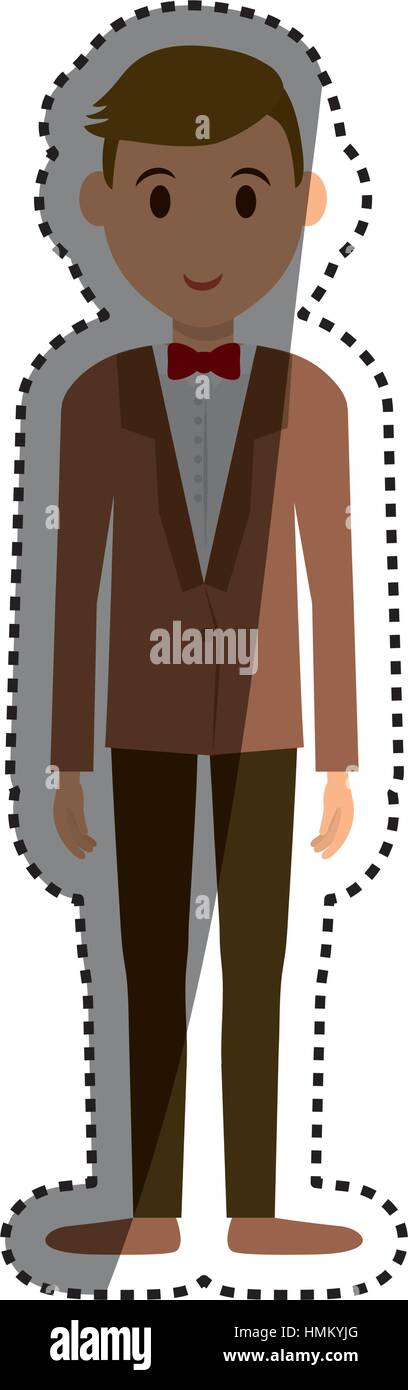 Man cartoon isolated icon vector illustration graphic design Stock ...
