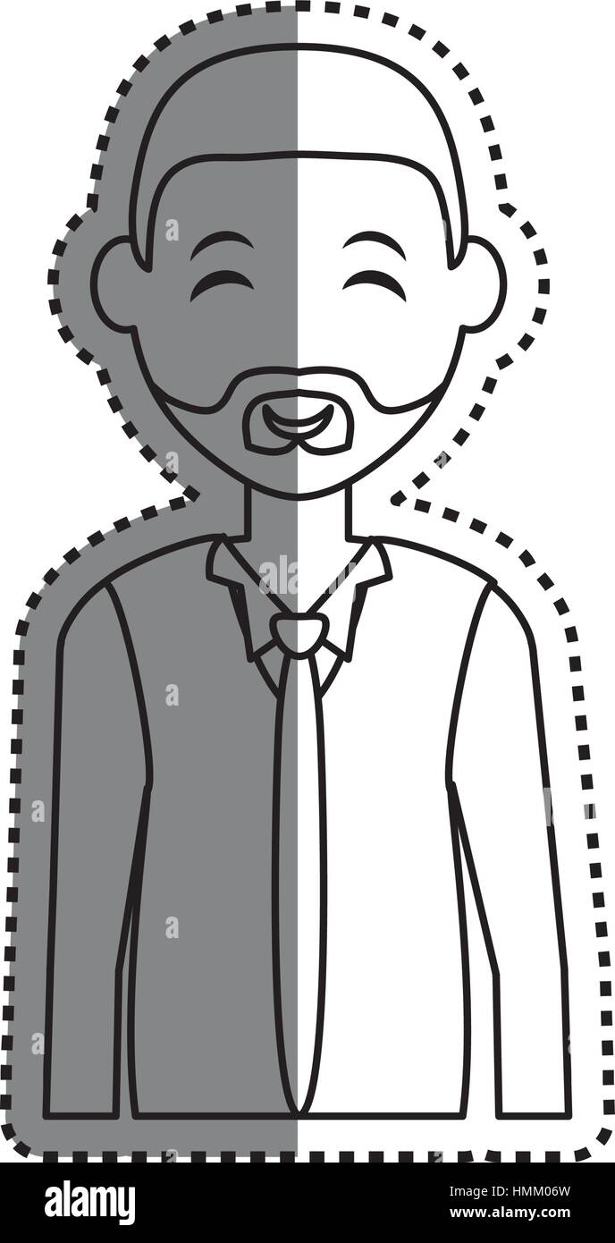 Man cartoon isolated icon vector illustration graphic design Stock ...