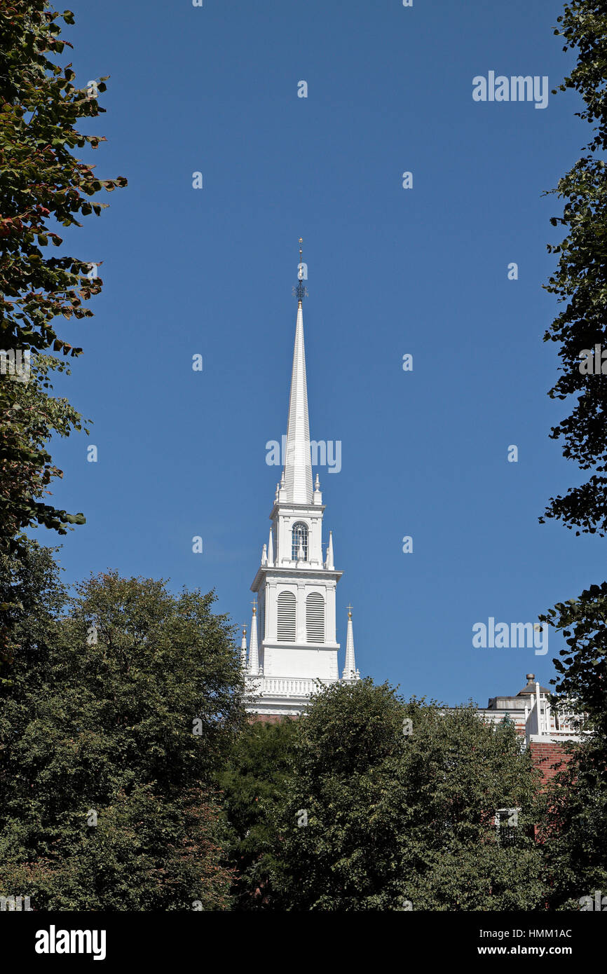 Boston spire hi-res stock photography and images - Alamy