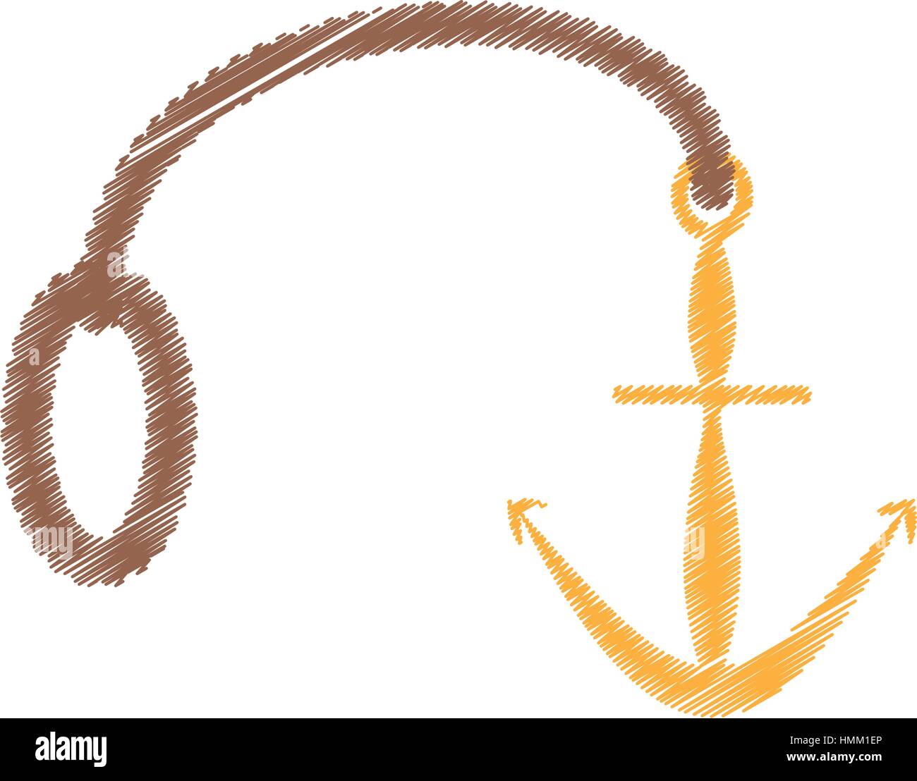 Anchor Rope Drawing
