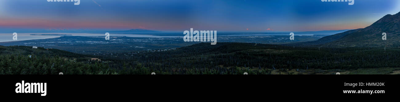 Tundra city alaska aerial hi-res stock photography and images - Alamy