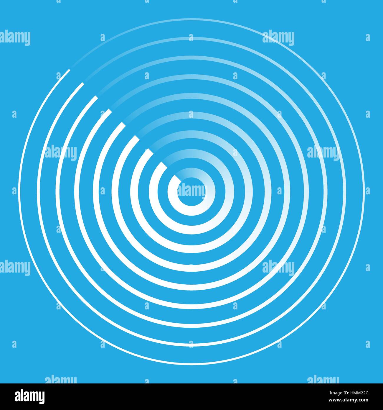 radar abstract icon symbol vector illustration Stock Vector Image & Art ...