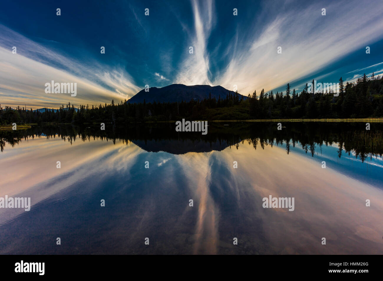September 2, 2016 - Reflections on Rainbow Lake, the Aleutian Mountain ...