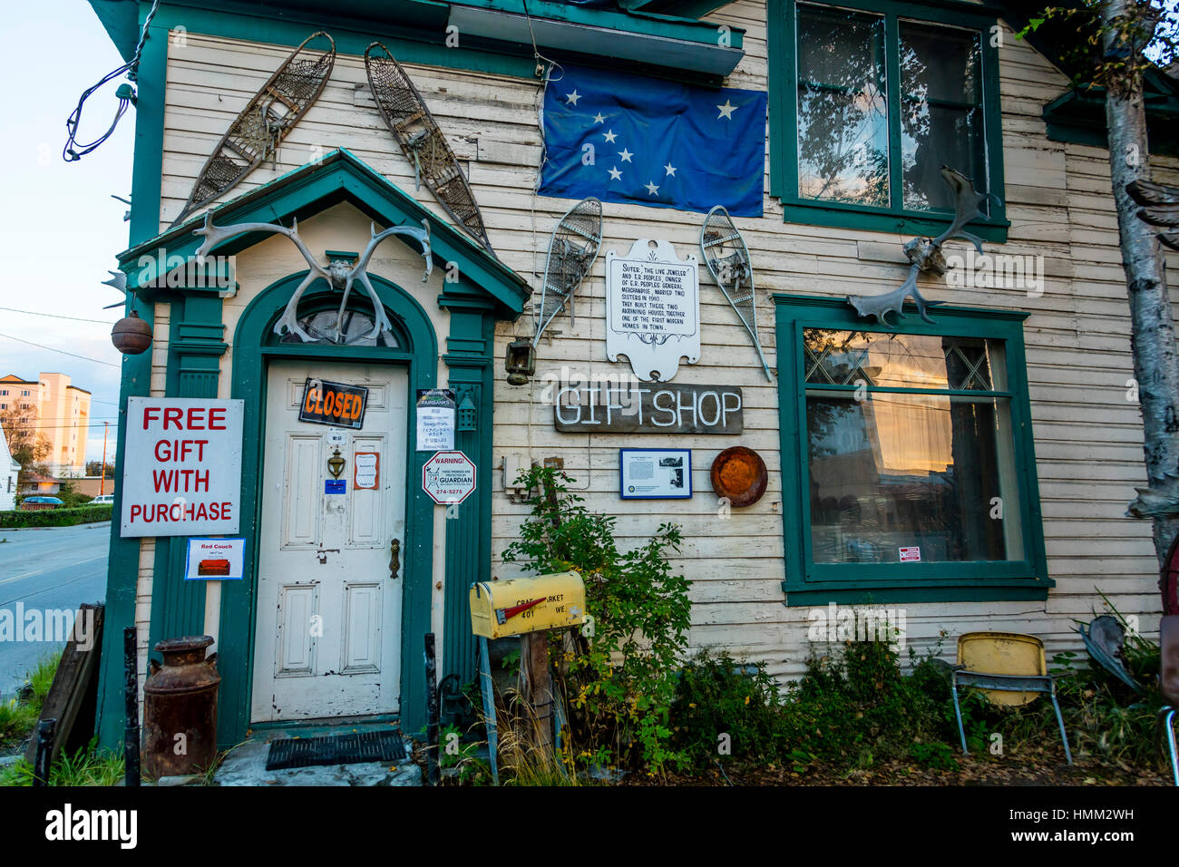 AUGUST 25, 2016 - Giftshop Downtown Fairbanks, Alaska - Americana ...
