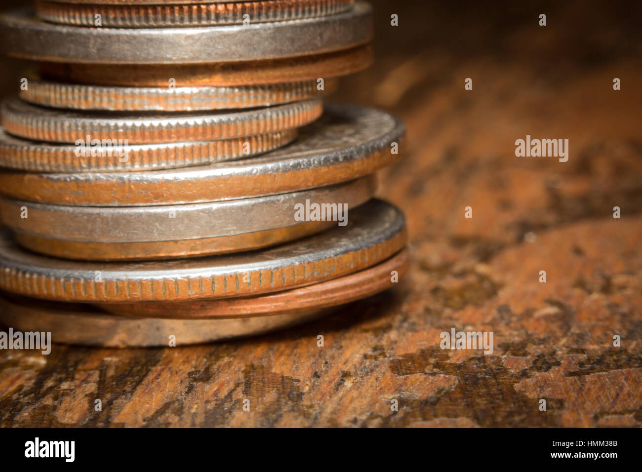 Pile of loose change hi-res stock photography and images - Alamy