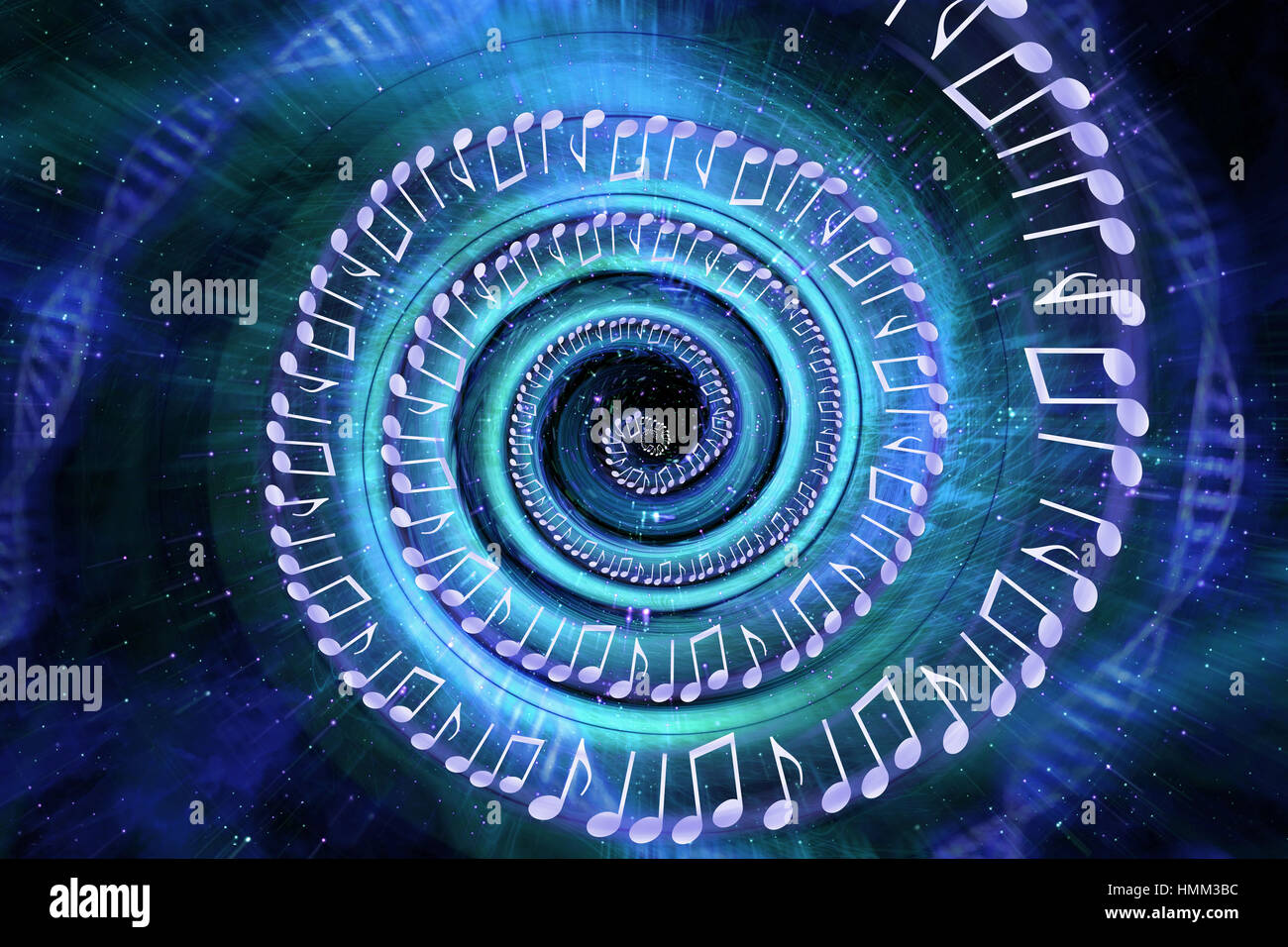 Visual neon soundwave concept 3d hi-res stock photography and images ...