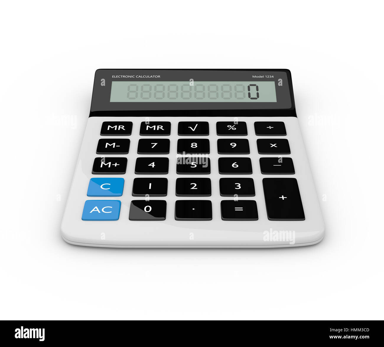 3d render calculator hi-res stock photography and images - Alamy