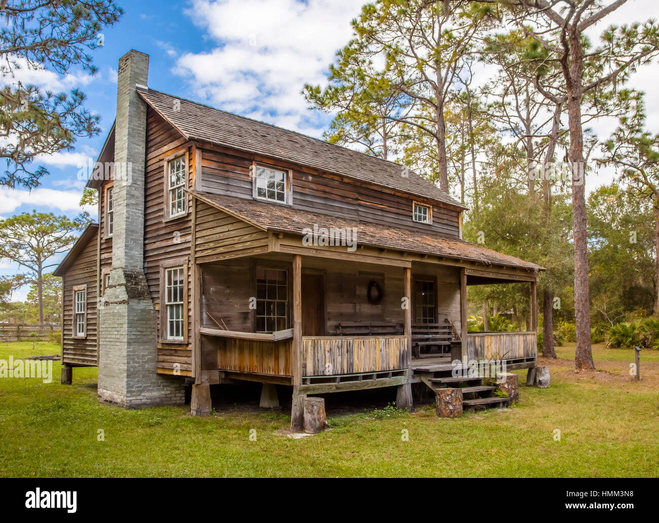 Tatum House at Crowley Museum & Nature Center in Sarasota Florida Stock ...