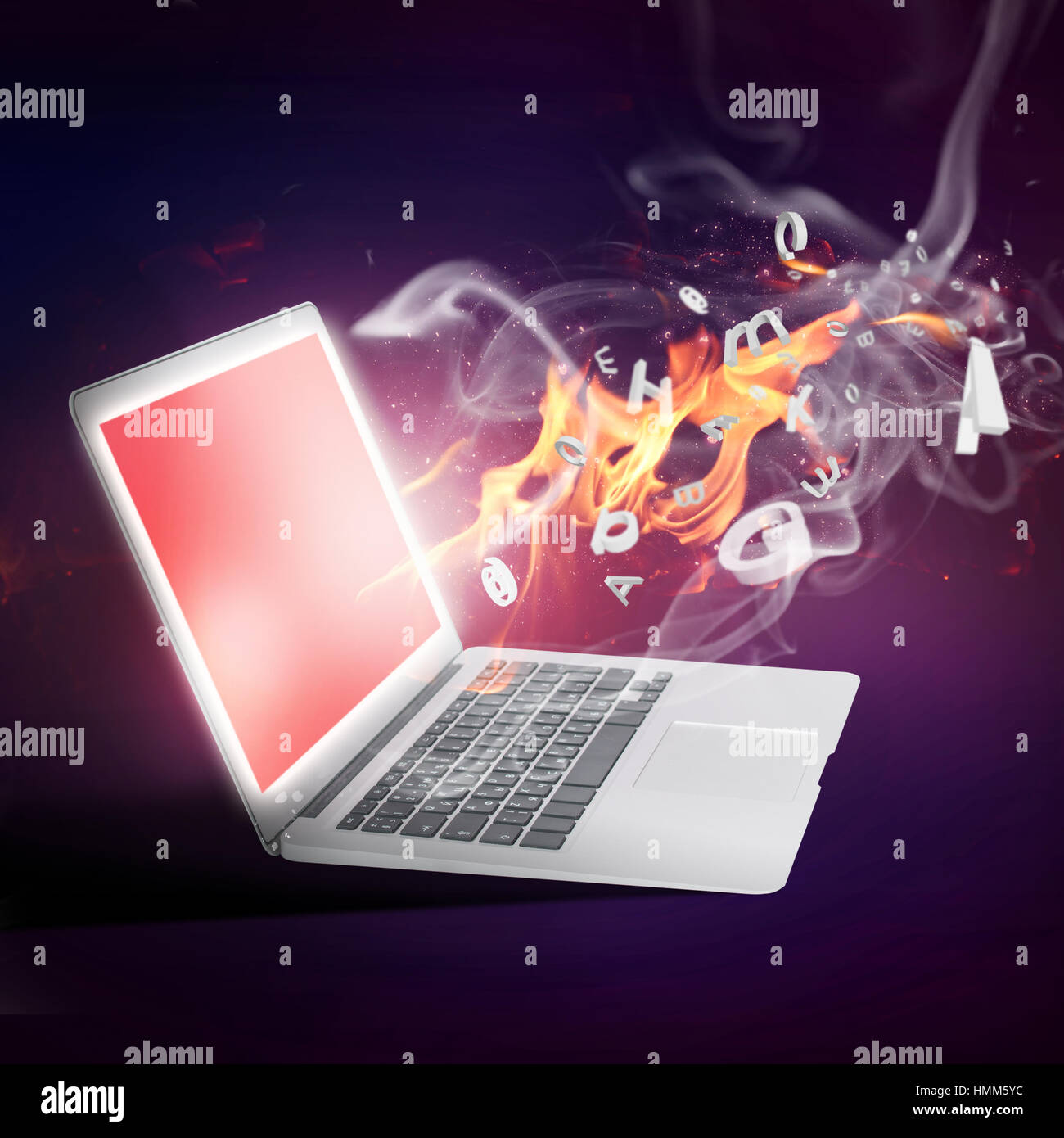 Virus damage hi-res stock photography and images - Alamy