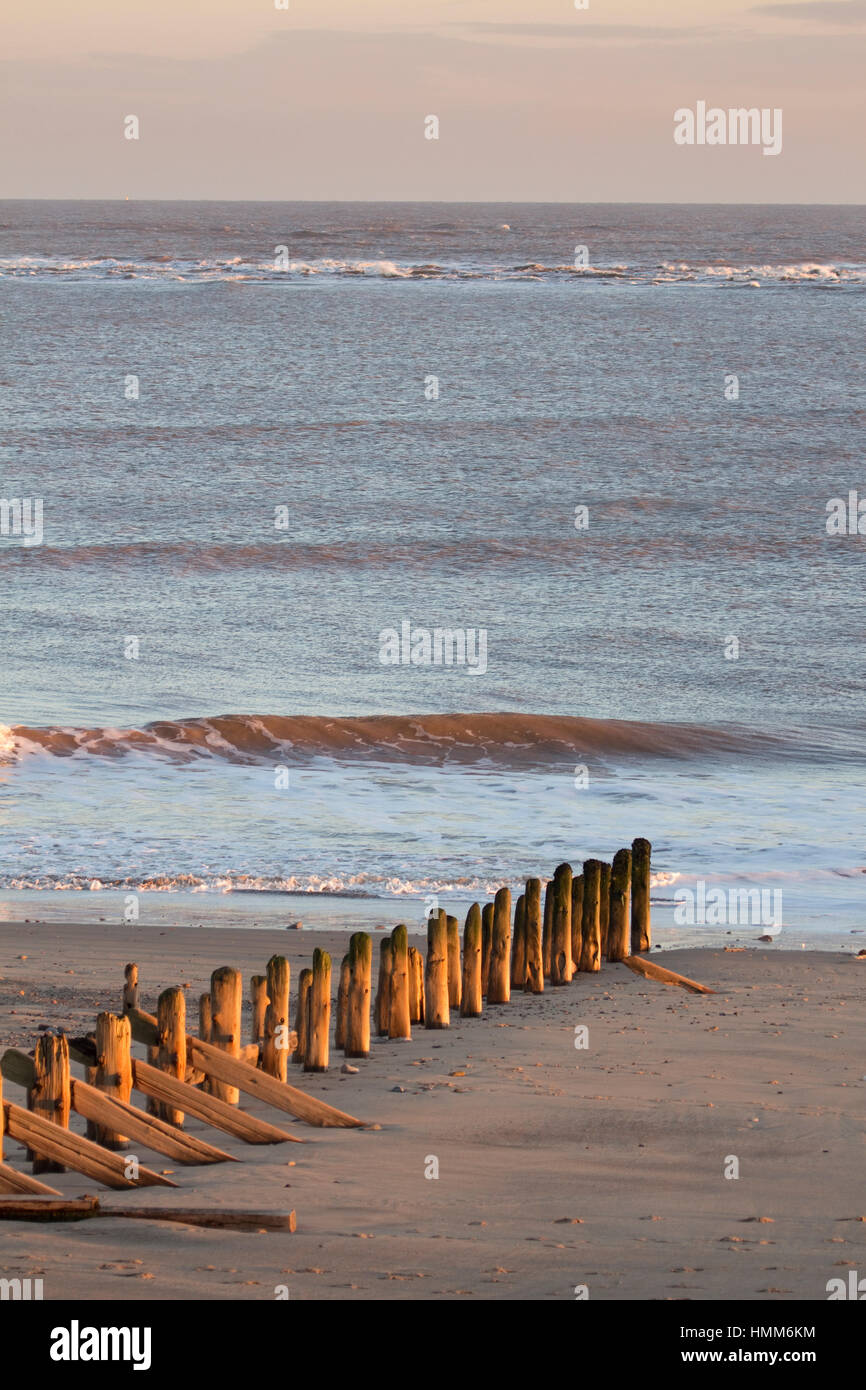 Spurn head groynes hi-res stock photography and images - Alamy