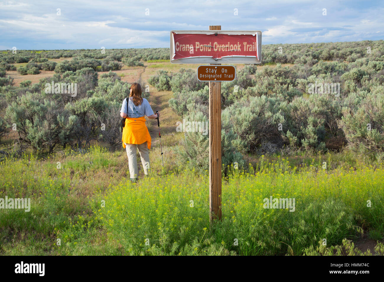 Burns oregon sign hi-res stock photography and images - Alamy