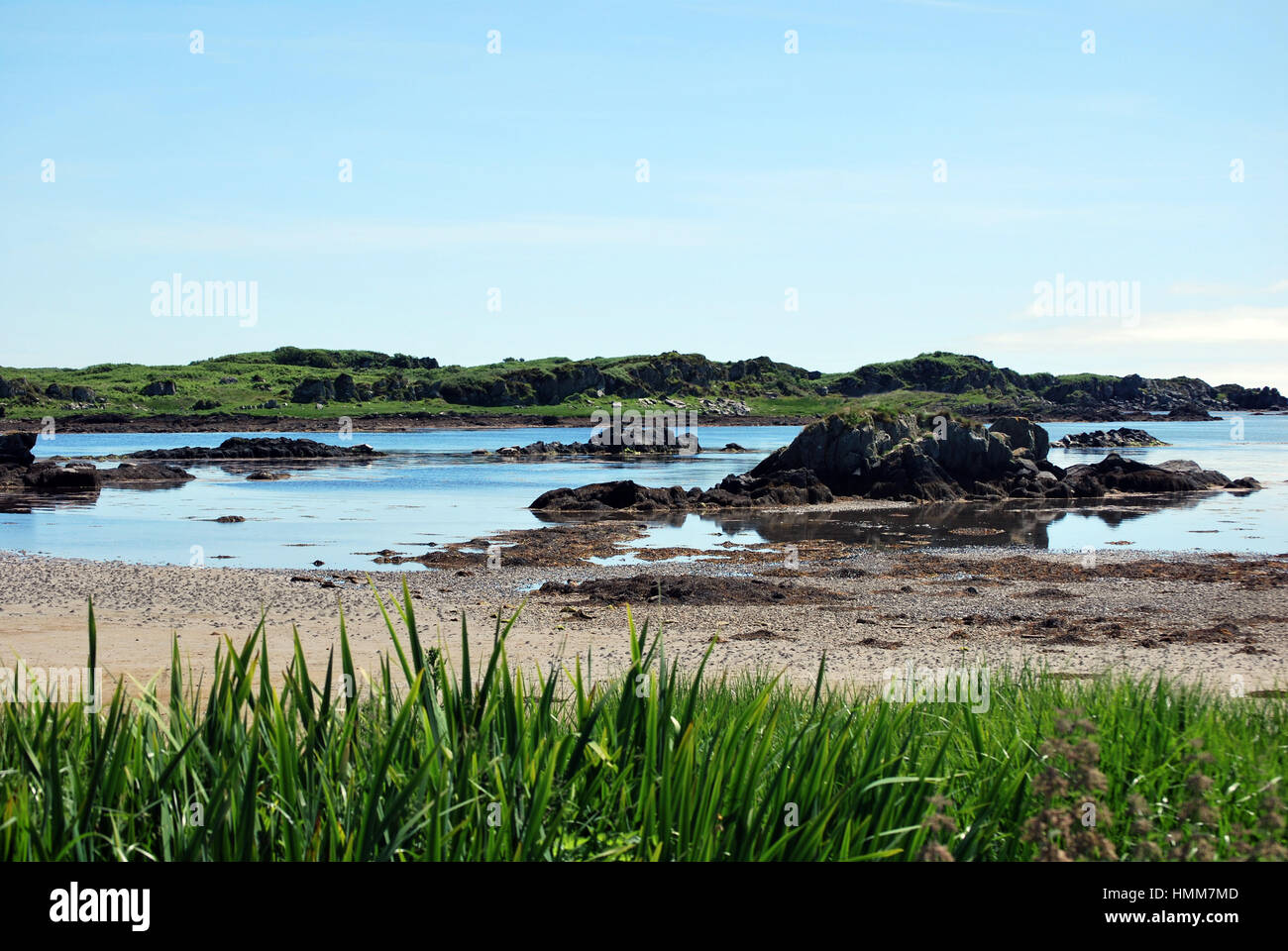 beach in Port Ellen Stock Photo - Alamy